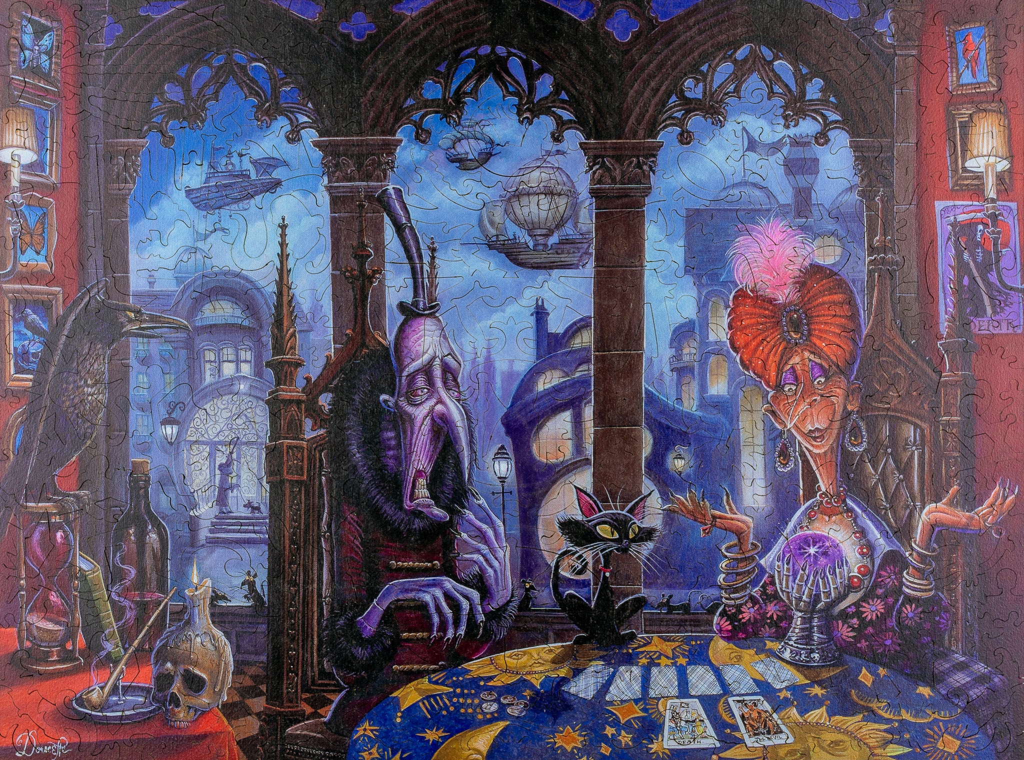 Death And The Fortune Teller – Palmaris Puzzles
