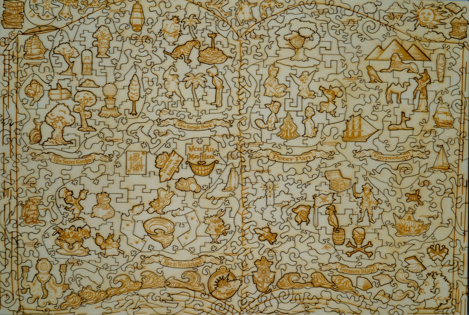 “Explore” – A Storybook Map – Palmaris Puzzles